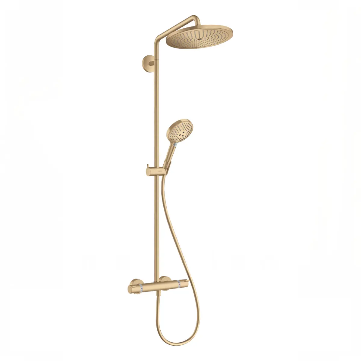 Takdusch Croma Select S Showerpipe 280 Borstad, Brons, 150mm